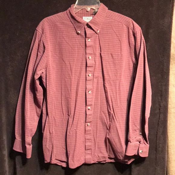 L.L. Bean | Shirts | Vintage Mens Ll Bean Size Large Plaid Shirt Used | Poshmark